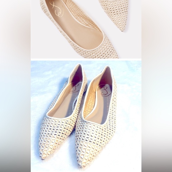 Sam Edelman | Shoes | Wanda Flats From Sam Edelman Sz 6 Warm Tan Raffia ...